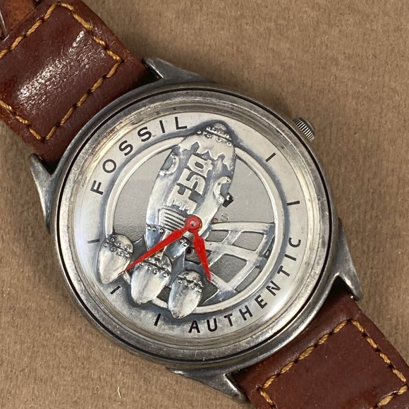 Fossil | Accessories | Vintage Captain Fossil Rocket Man Watch | Poshmark